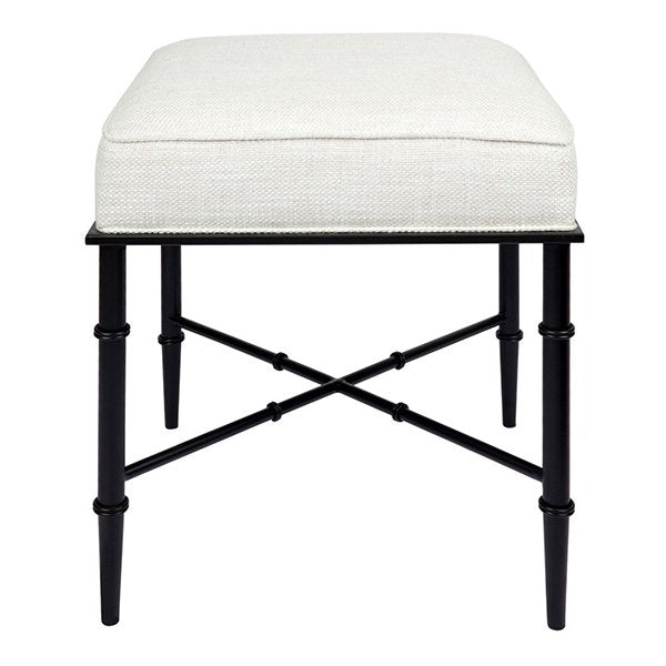 Hacienda Stool - Natural Linen | Culture Home — Culturehome.com.au