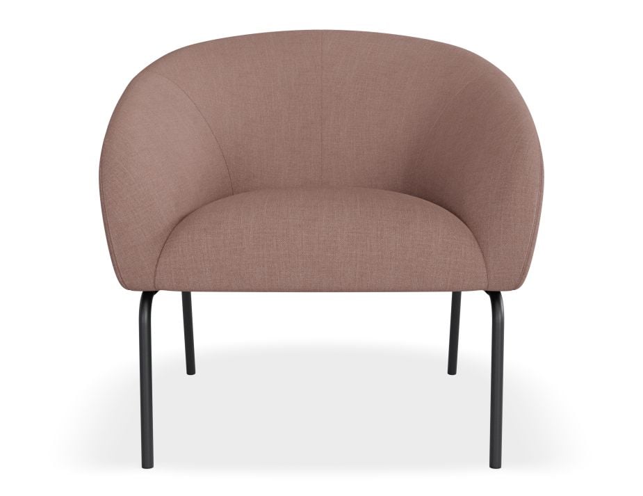 Solace Lounge Chair - Plush Pink — Culturehome.com.au