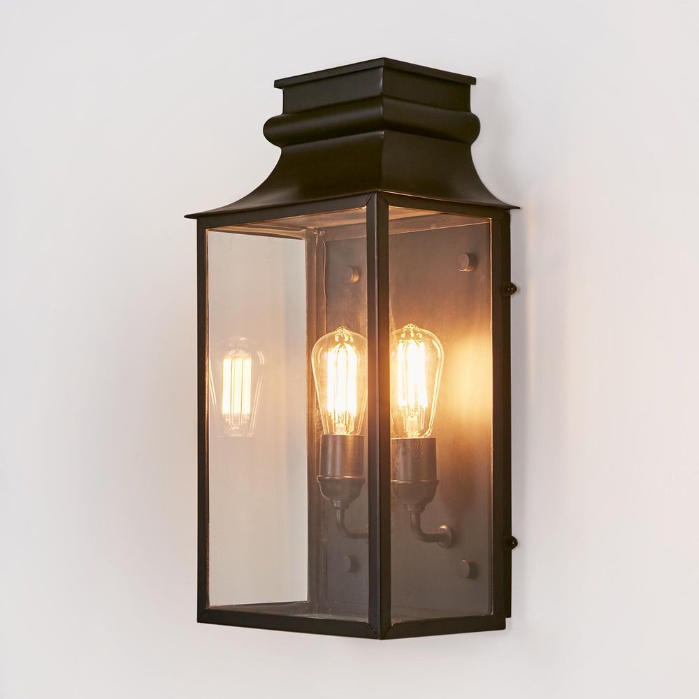 Westpoint Outdoor Wall Light Black — Culturehome.com.au