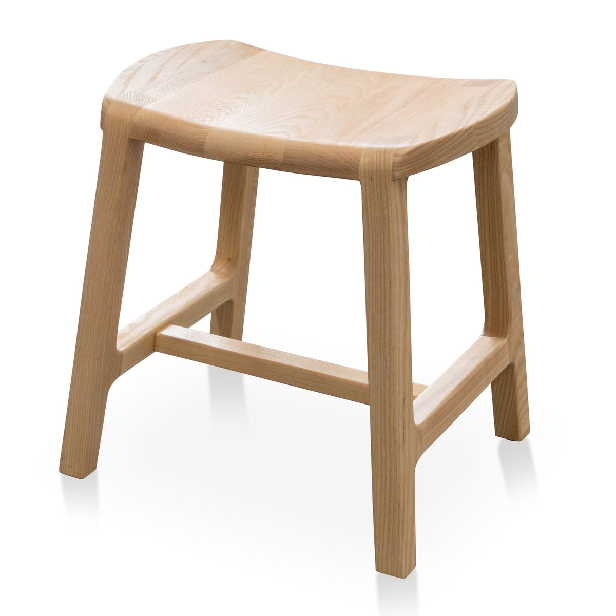 Judy Wooden Low Stool - Natural | Culture Home — Culturehome.com.au