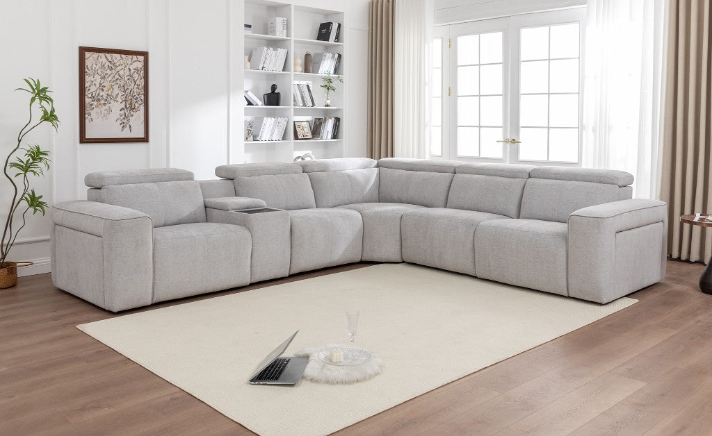 Skyler 6 Seater Modular Recliner Sofa | Culture Home — Culturehome.com.au